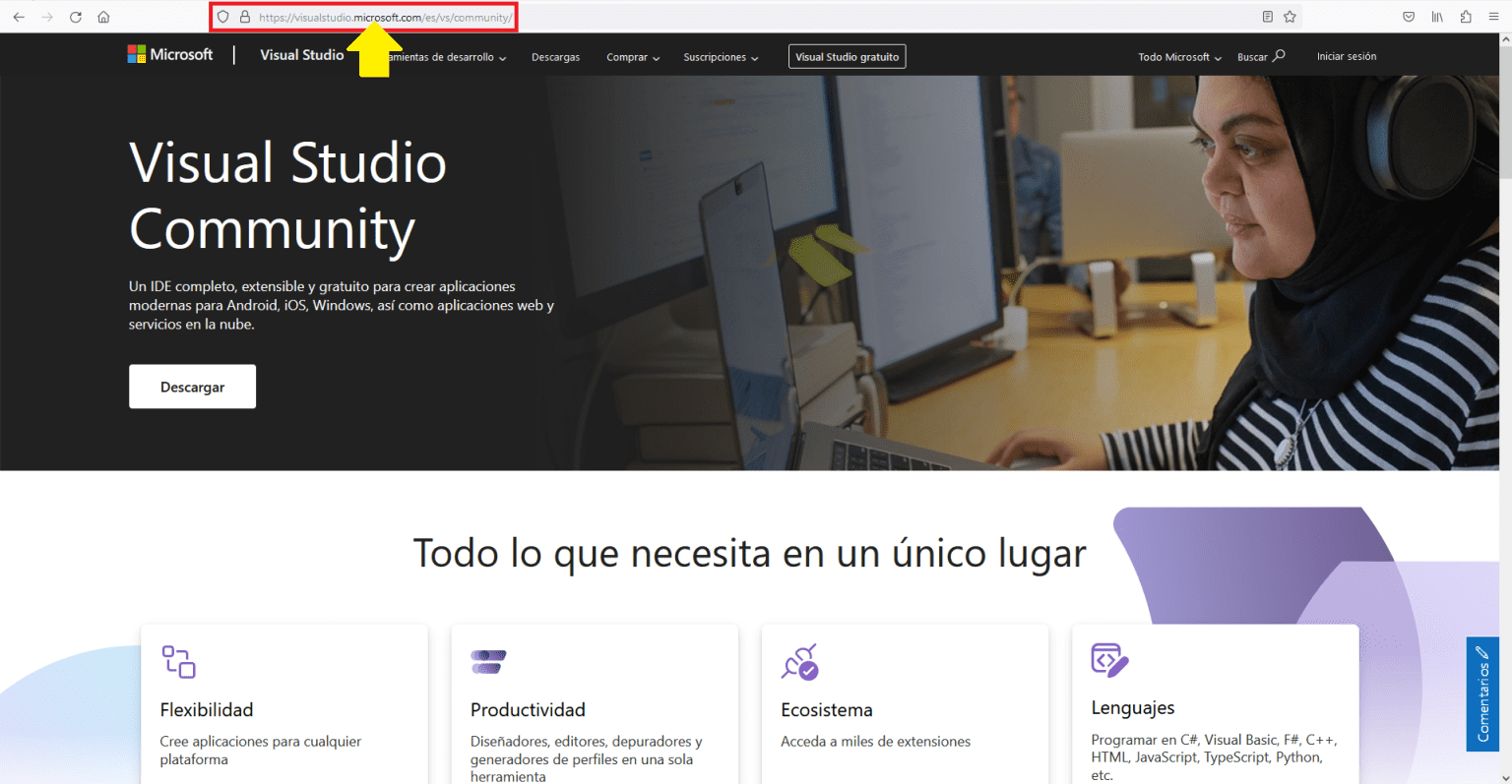 ¿Cómo instalar Visual Studio Community 2022? - NATTIA Digital Solutions