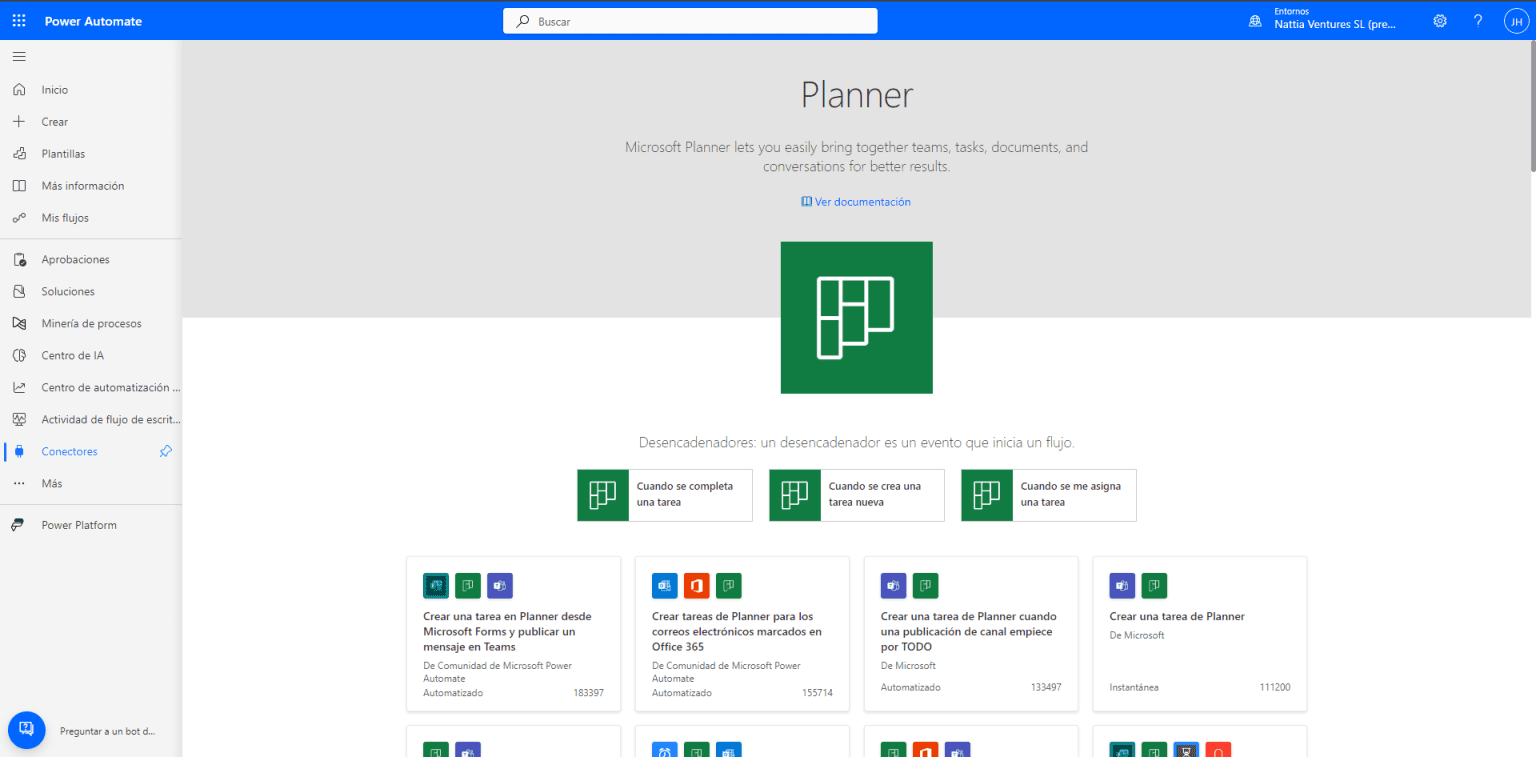 Automatizaciones en Planner con Power Automate